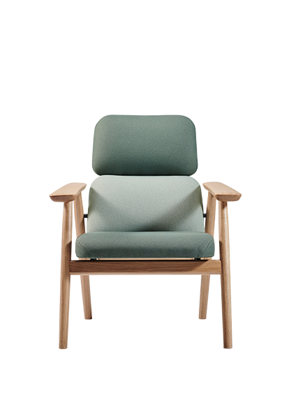 Bear 6500 | Sessel mit hoher Rückenlehne im dänischen Design – Farstrup